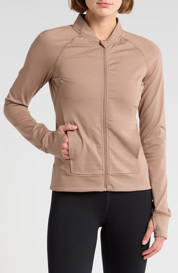 YOGALICIOUS Lux Momentum Full Zip Jacket | Nordstromrack
