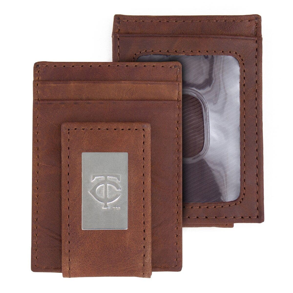 EAGLES WINGS Minnesota Twins Leather Front Pocket Wallet | Nordstrom
