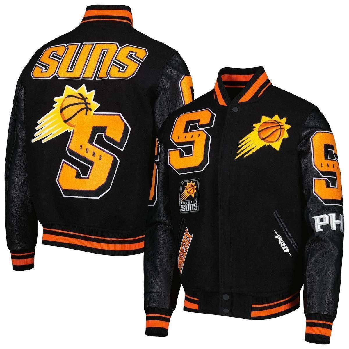 PRO STANDARD Men's Pro Standard Black Phoenix Suns Mash Up Capsule ...