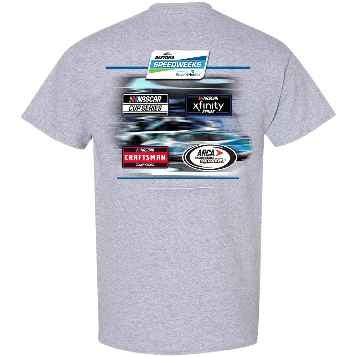 CHECKERED FLAG Men's Checkered Flag Gray Daytona International Speedway ...