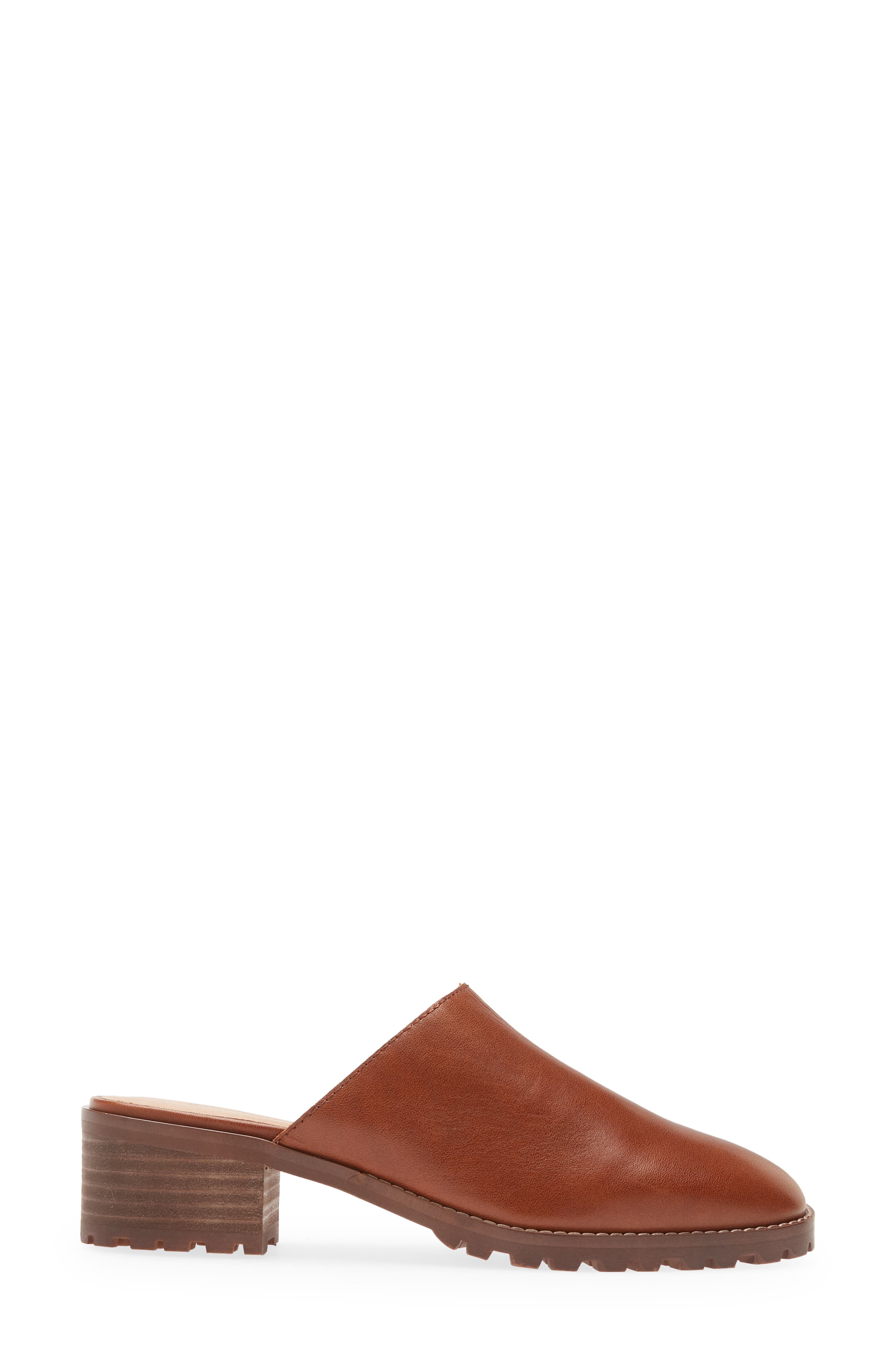 Madewell The Mindy Lugsole Mule in Dried Maple | Smart Closet