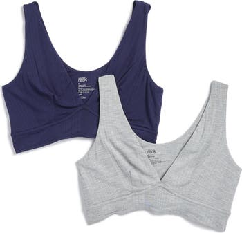 NORDSTROM RACK Assorted 2-Pack Modal Textured Bralettes | Nordstromrack
