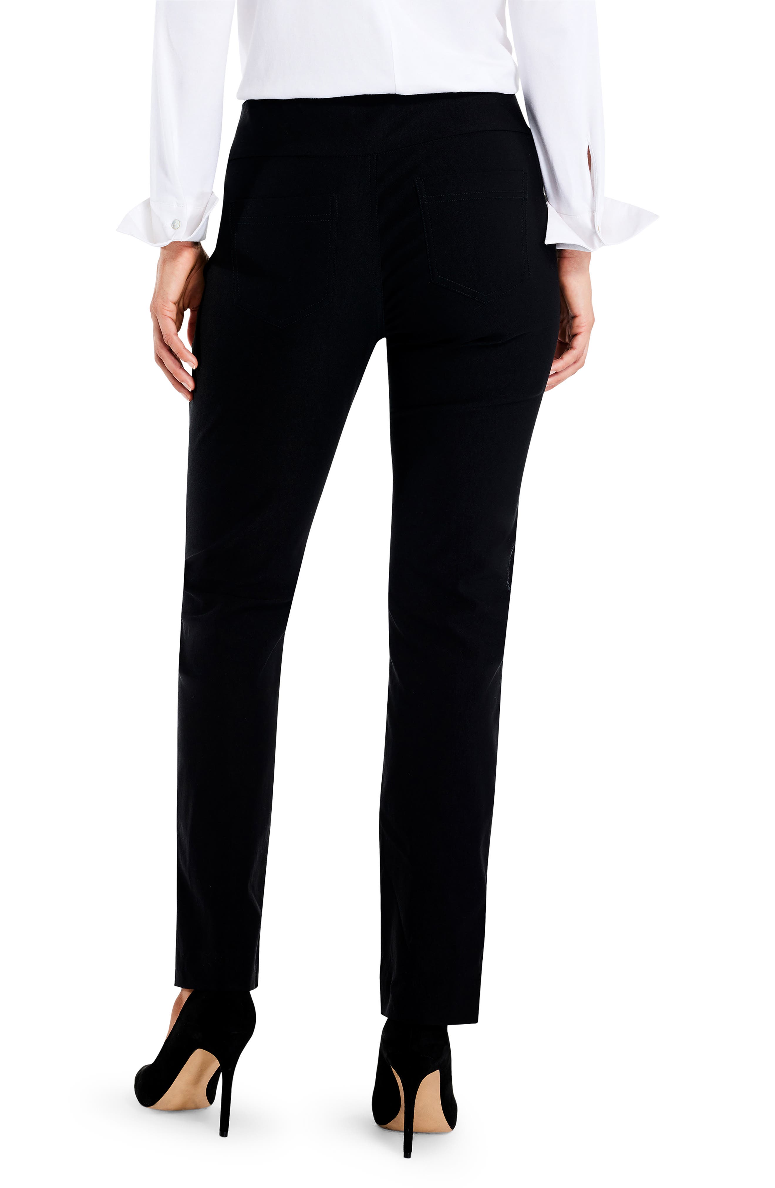 NIC+ZOE Wonderstretch Pocket Straight Leg Pants | Nordstrom