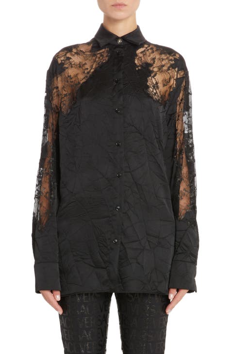 Women's Versace Button Up Tops | Nordstrom