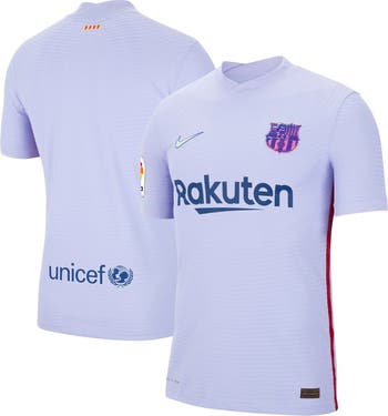 Nike Men's Nike Purple Barcelona 2021/22 Away Match Authentic Jersey ...