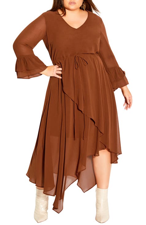 Brown Plus-Size Dresses | Nordstrom
