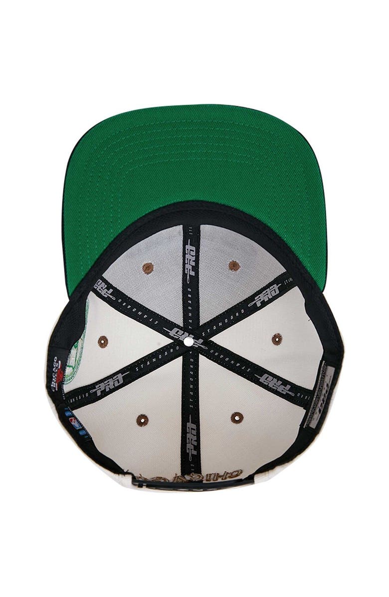 Post Men's Cream/Black Chicago Bulls Album Cover Snapback Hat | Nordstrom