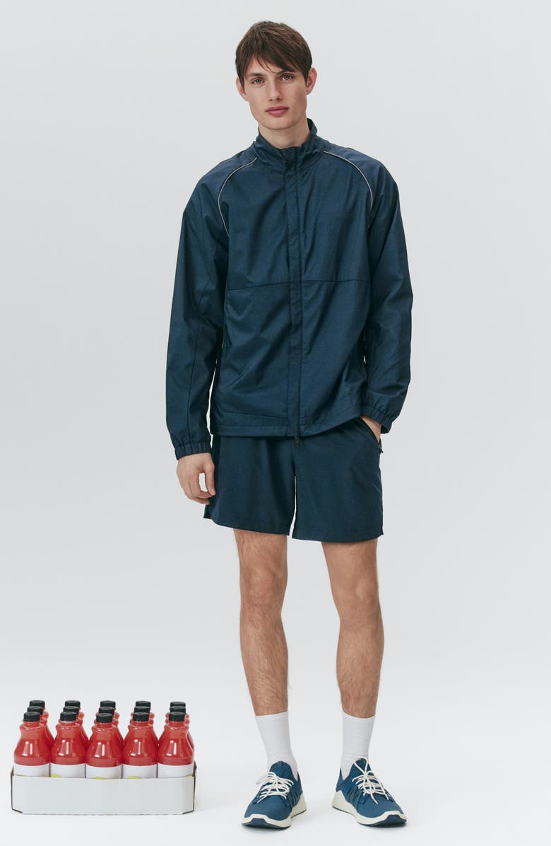 Zella Nylon Shell Hybrid Jacket | Nordstrom