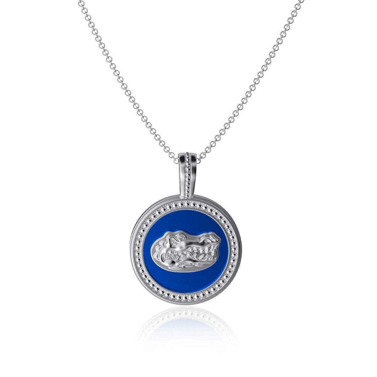 DAYNA DESIGNS Women's Dayna Designs Florida Gators Enamel Silver Coin ...