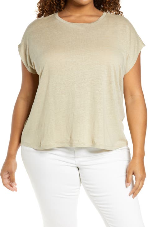 100% Linen Plus Size Clothing For Women | Nordstrom
