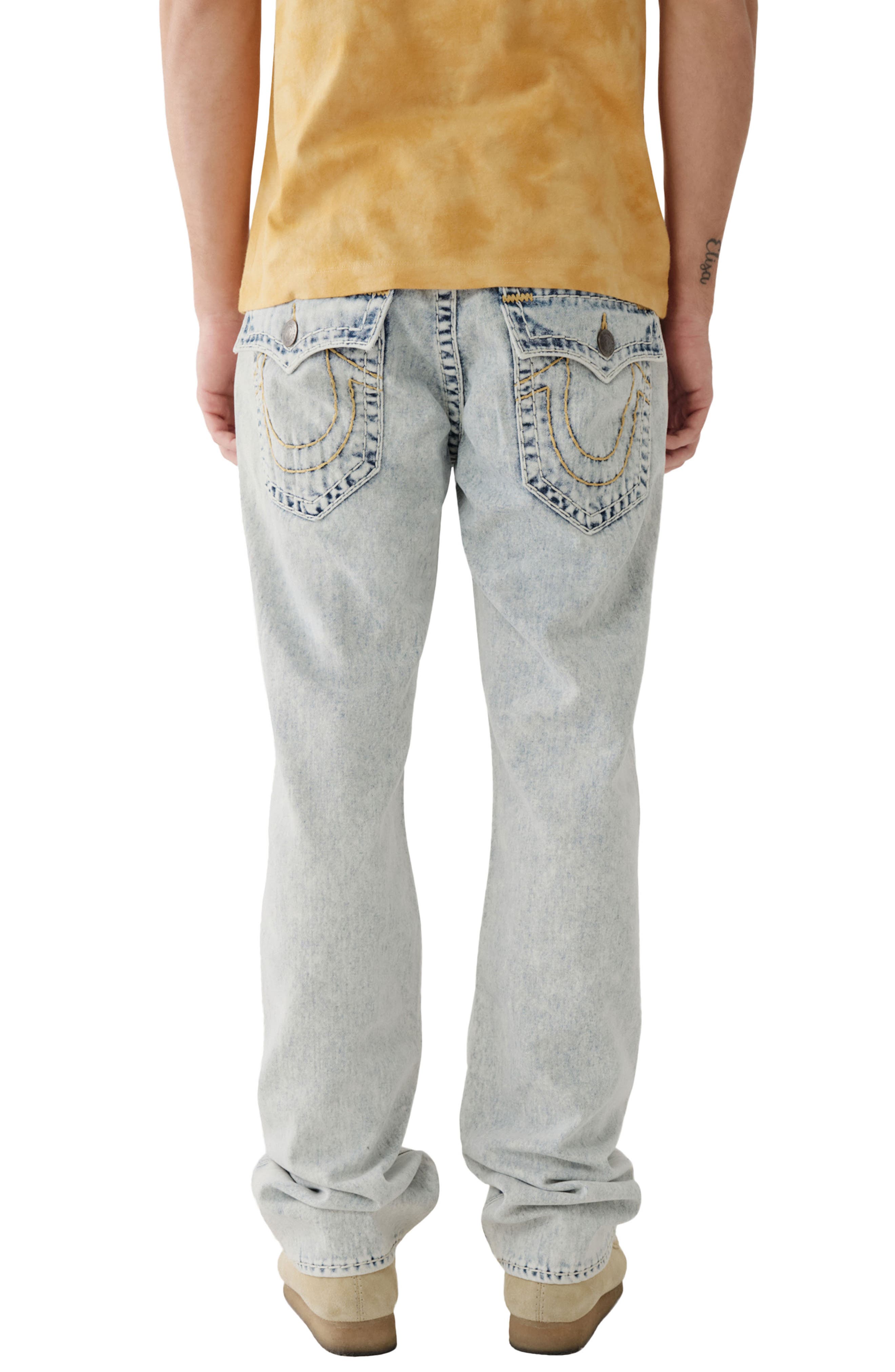 True Religion Brand Jeans Ricky Flap Super-T Straight Leg Jeans | Nordstrom