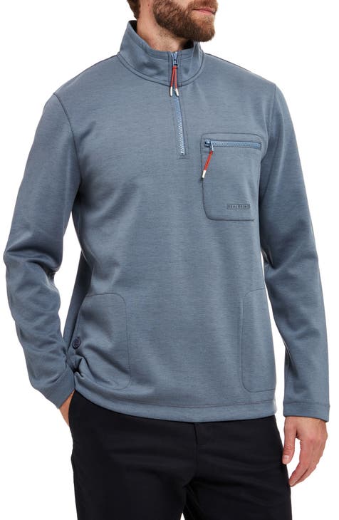 Blue Quarter-Zip Sweatshirts for Men | Nordstrom