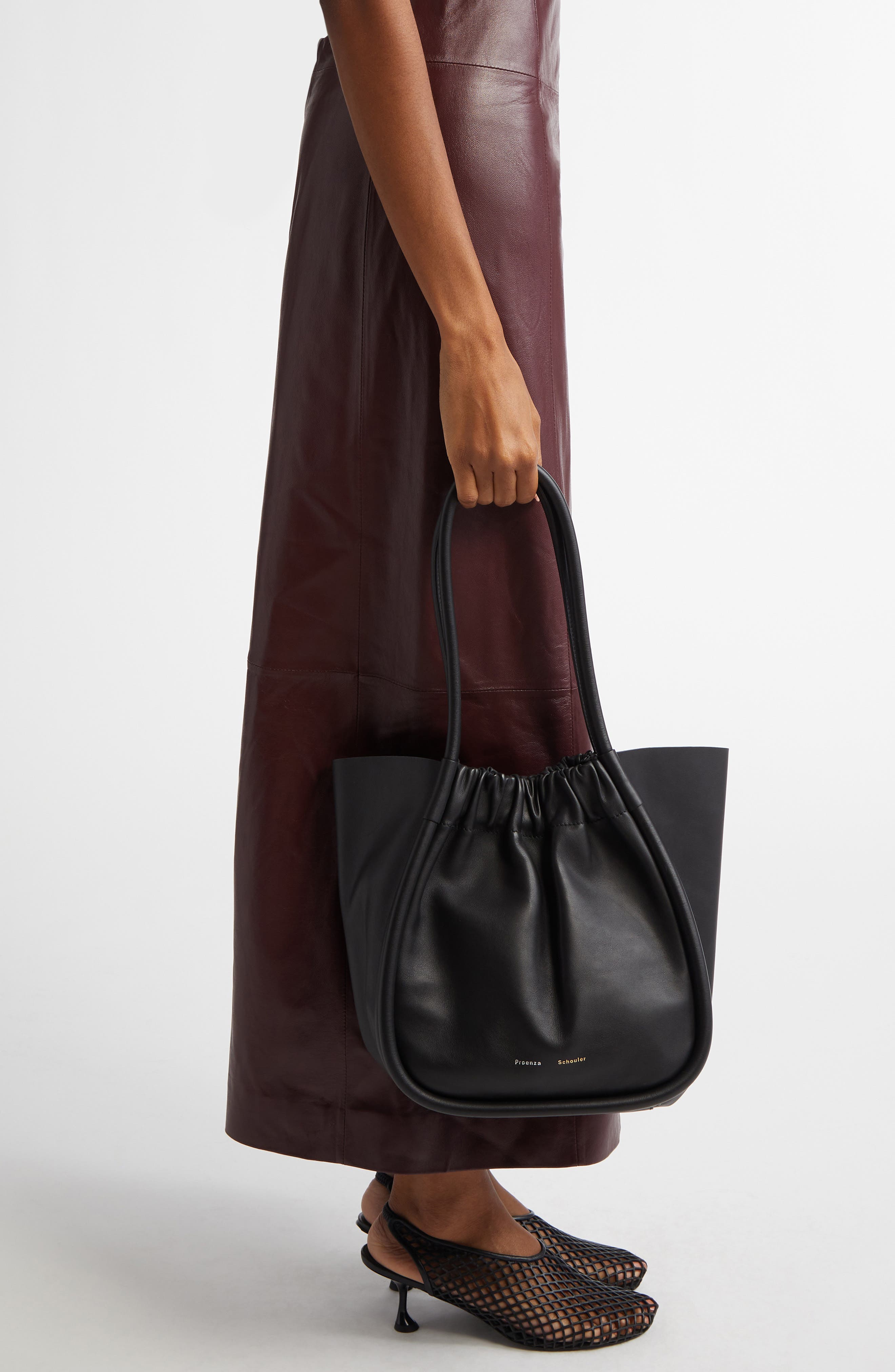 Proenza Schouler Large Ruched Leather Tote | Nordstrom