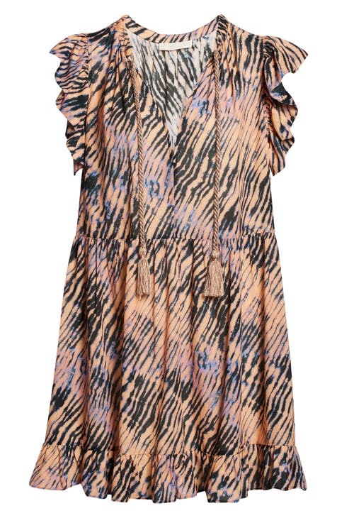 Lina Ruffle Cover-Up Tunic