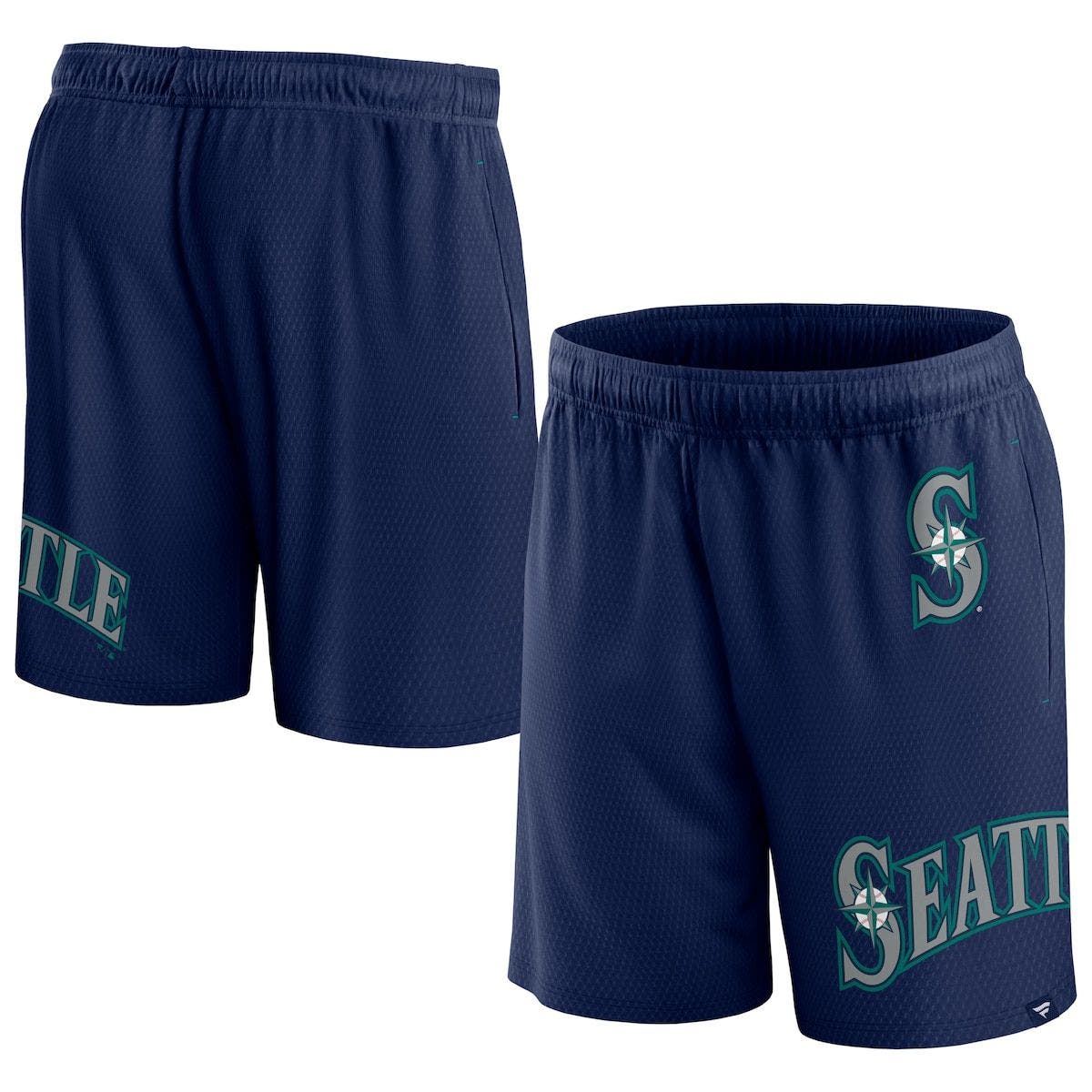 FANATICS Men's Fanatics Branded Navy Seattle Mariners Clincher Mesh ...