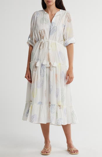 Raga Oishi Tie Neck Maxi Dress | Nordstromrack