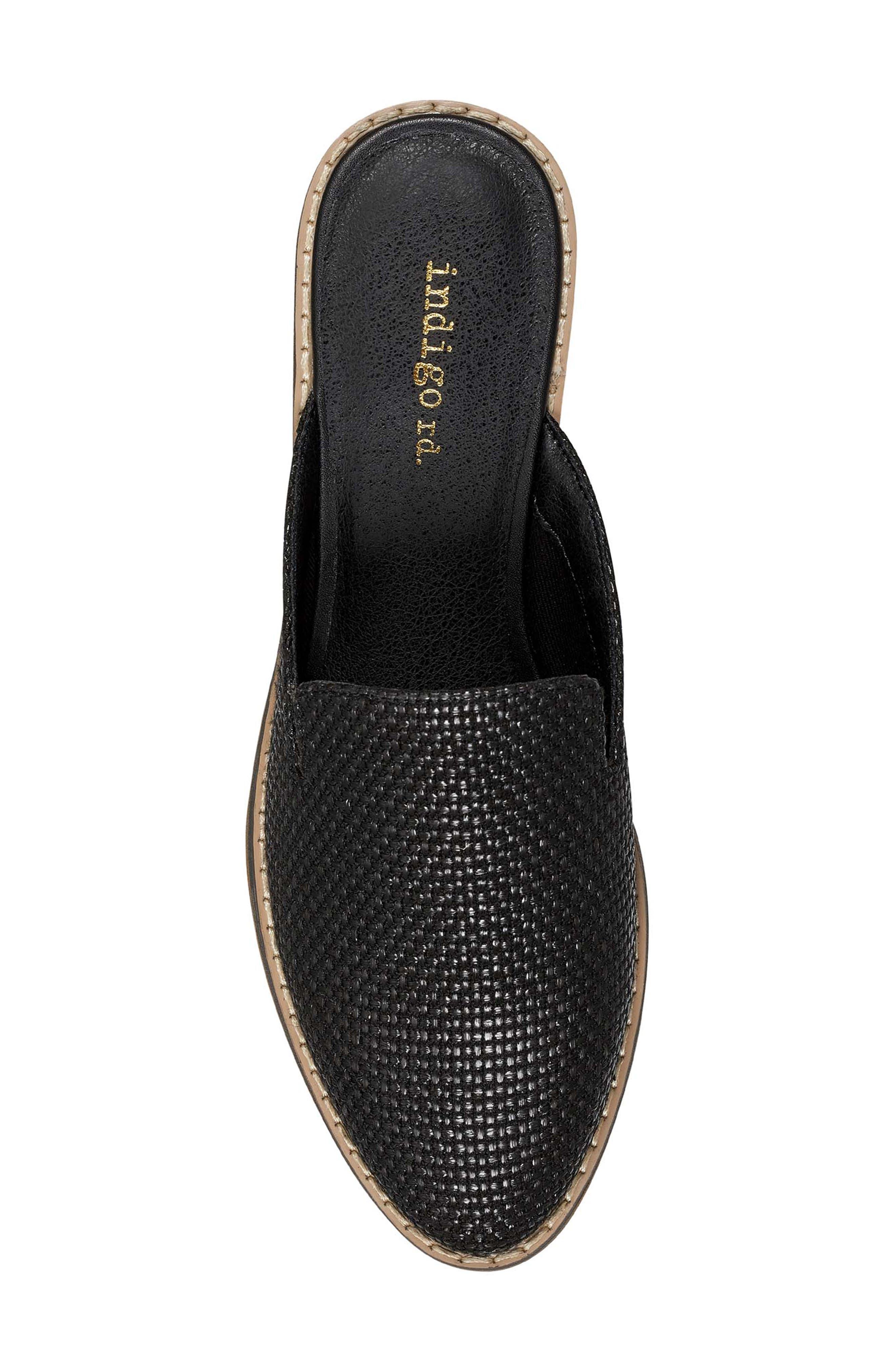 Indigo Rd Raffia Low Heel Mule | Nordstromrack