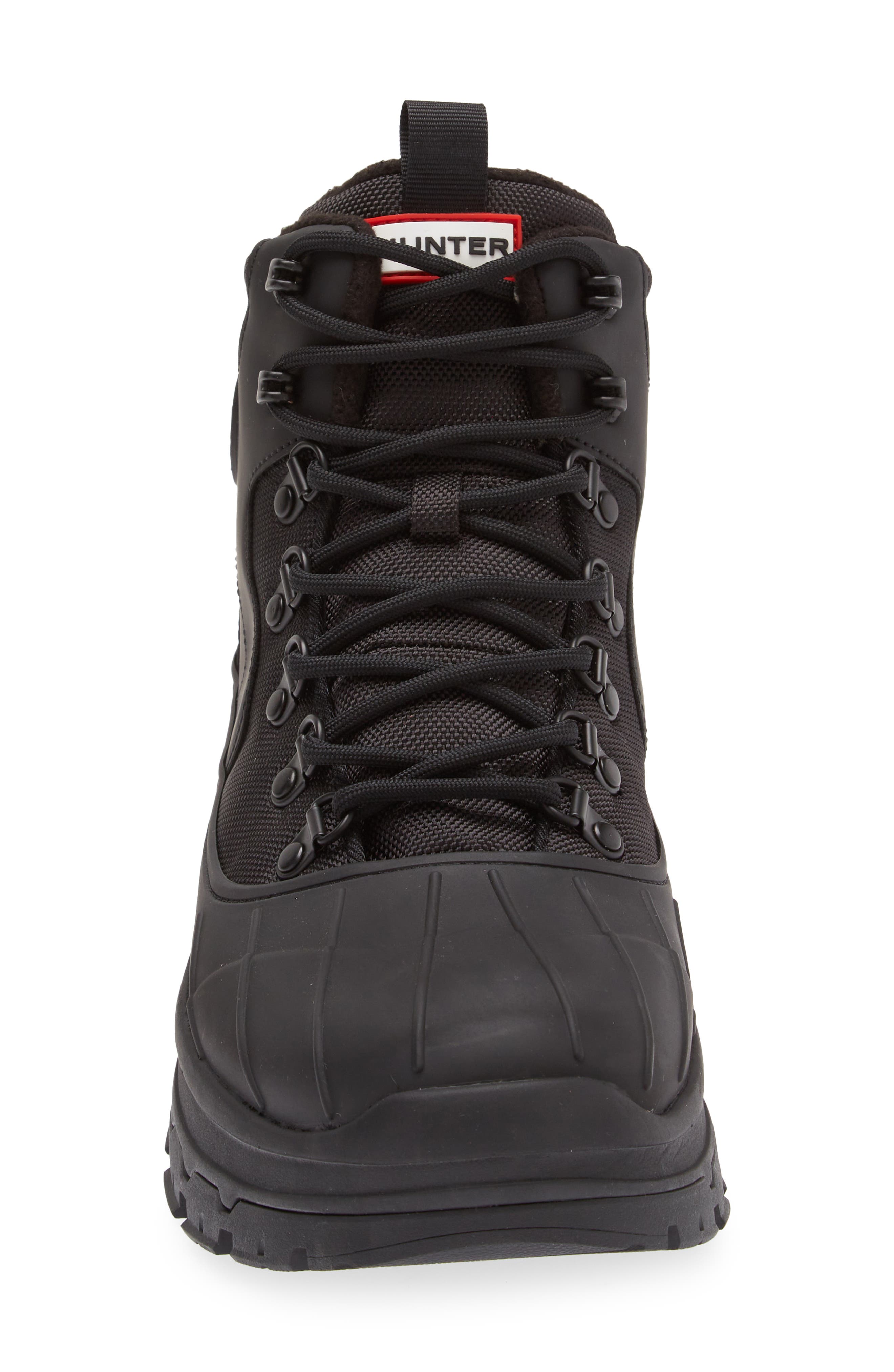 Hunter Explorer Duck Boot in Black | Smart Closet