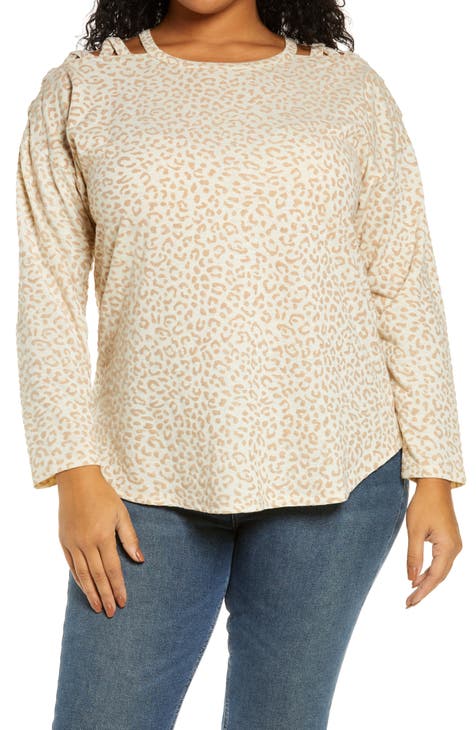 Beige Plus-Size Tops for Women | Nordstrom