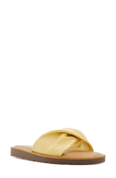 Women's Yellow Slide Sandals | Nordstrom