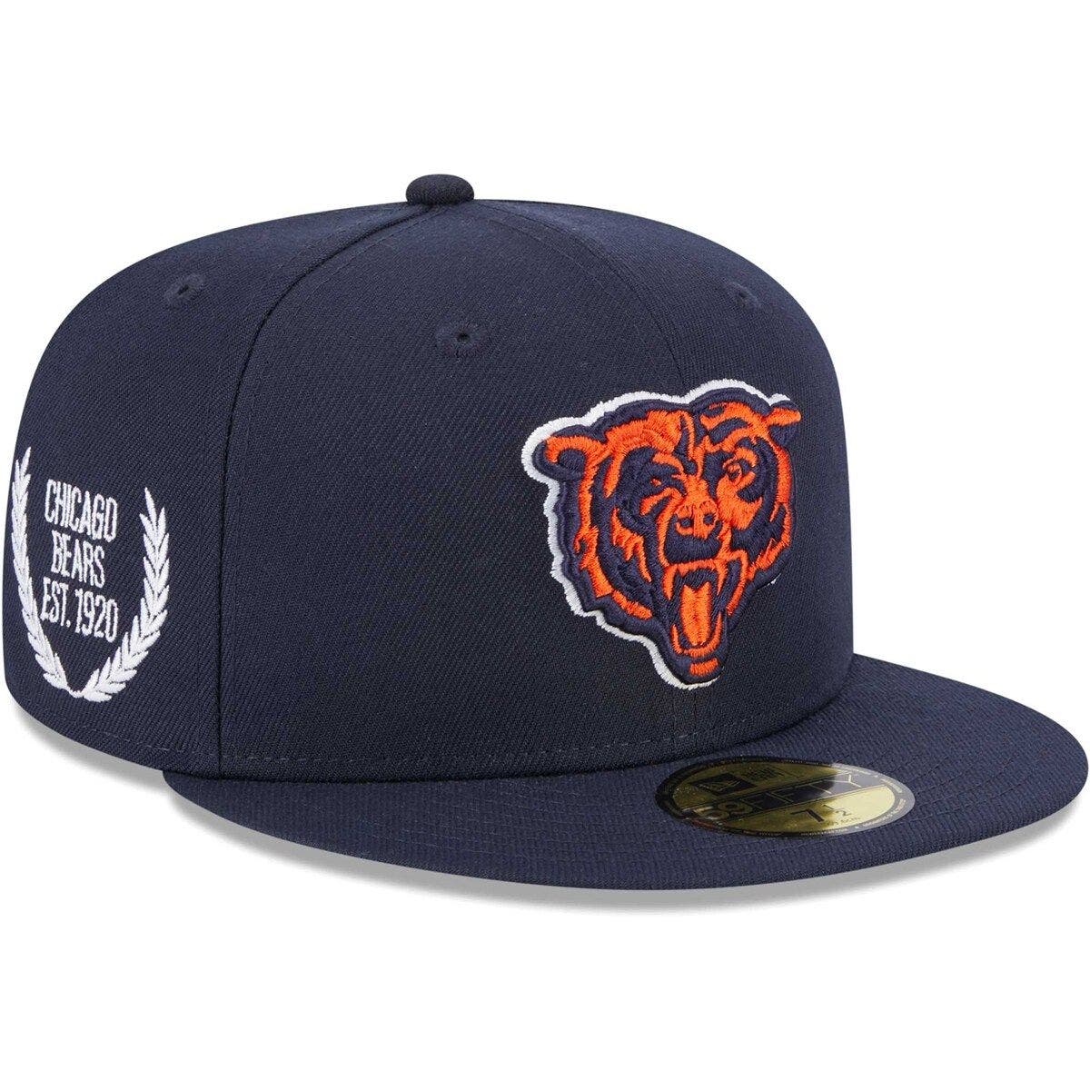 New Era Men's New Era Navy Chicago Bears Camo Undervisor 59FIFTY Fitted ...