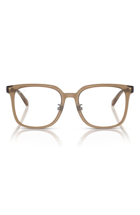 Men's Beige Eyeglasses