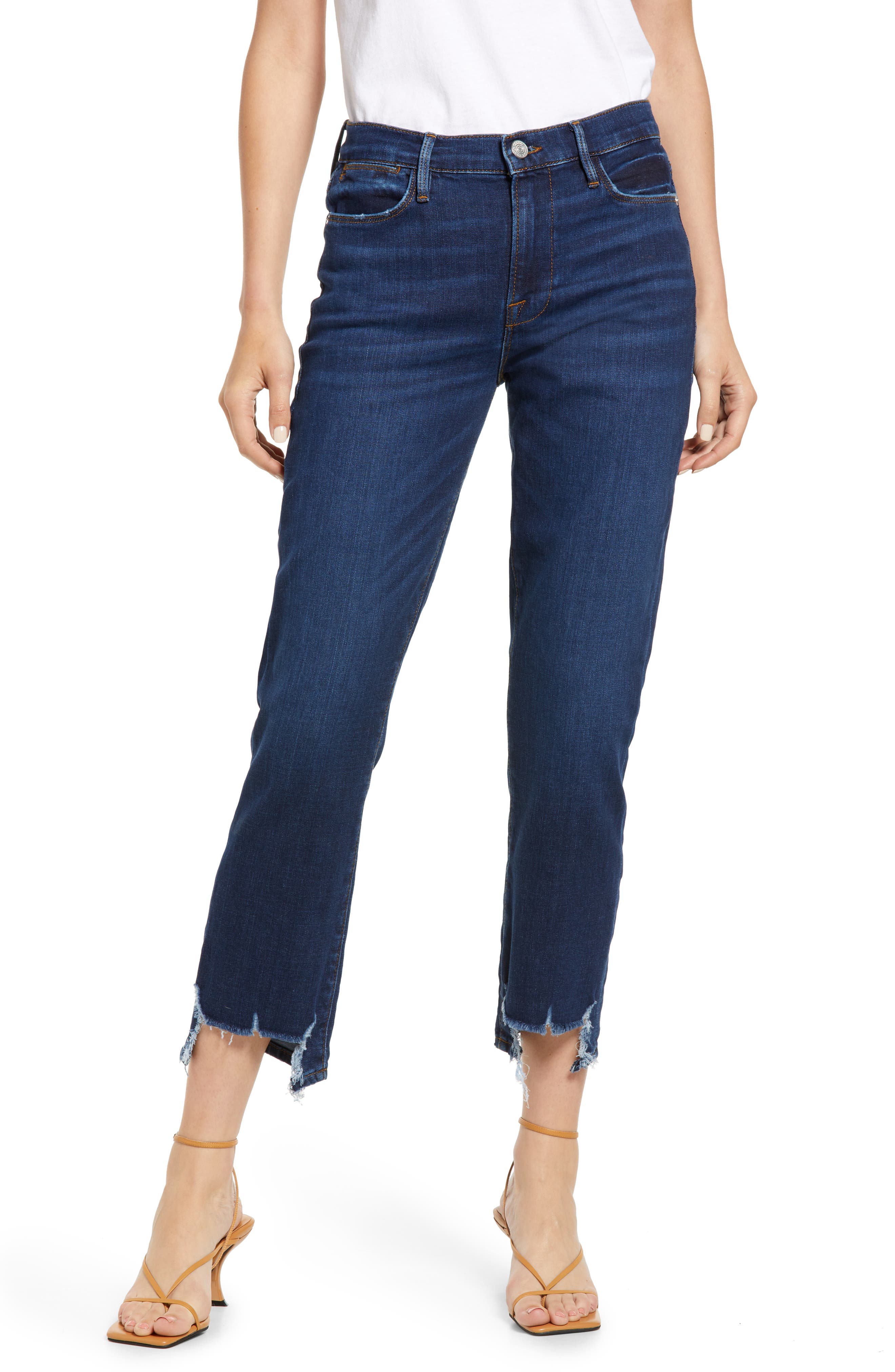FRAME Le High Straight Leg Jeans | Nordstromrack