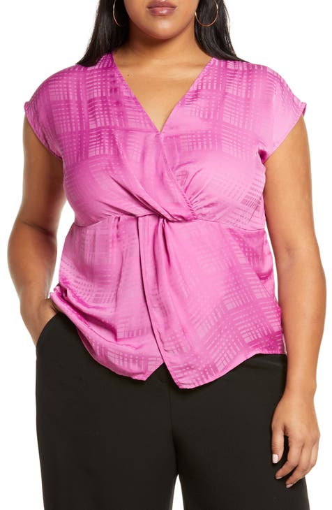 Pink Plus-Size Tops for Women | Nordstrom