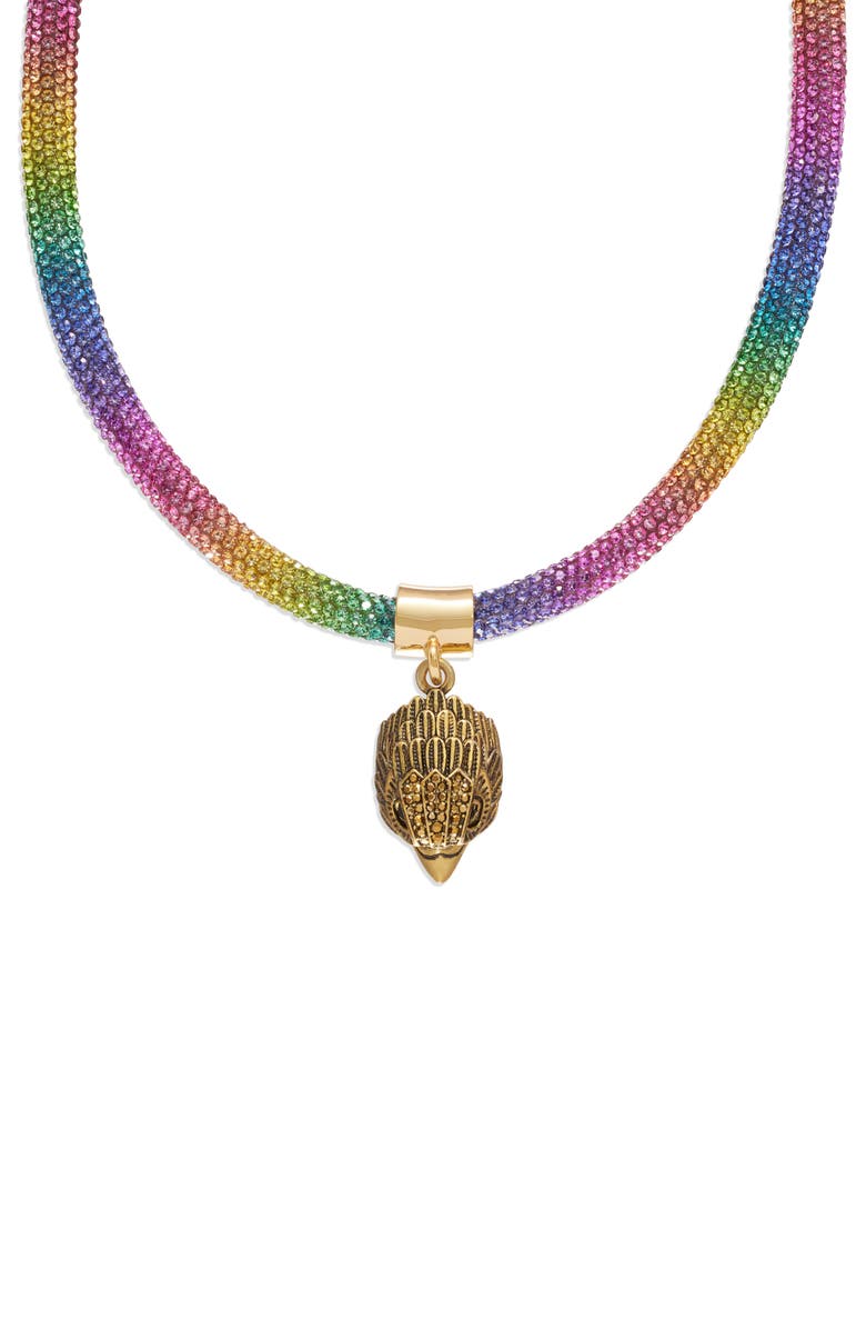 Kurt Geiger London Eagle Head Rope Collar Necklace Nordstrom