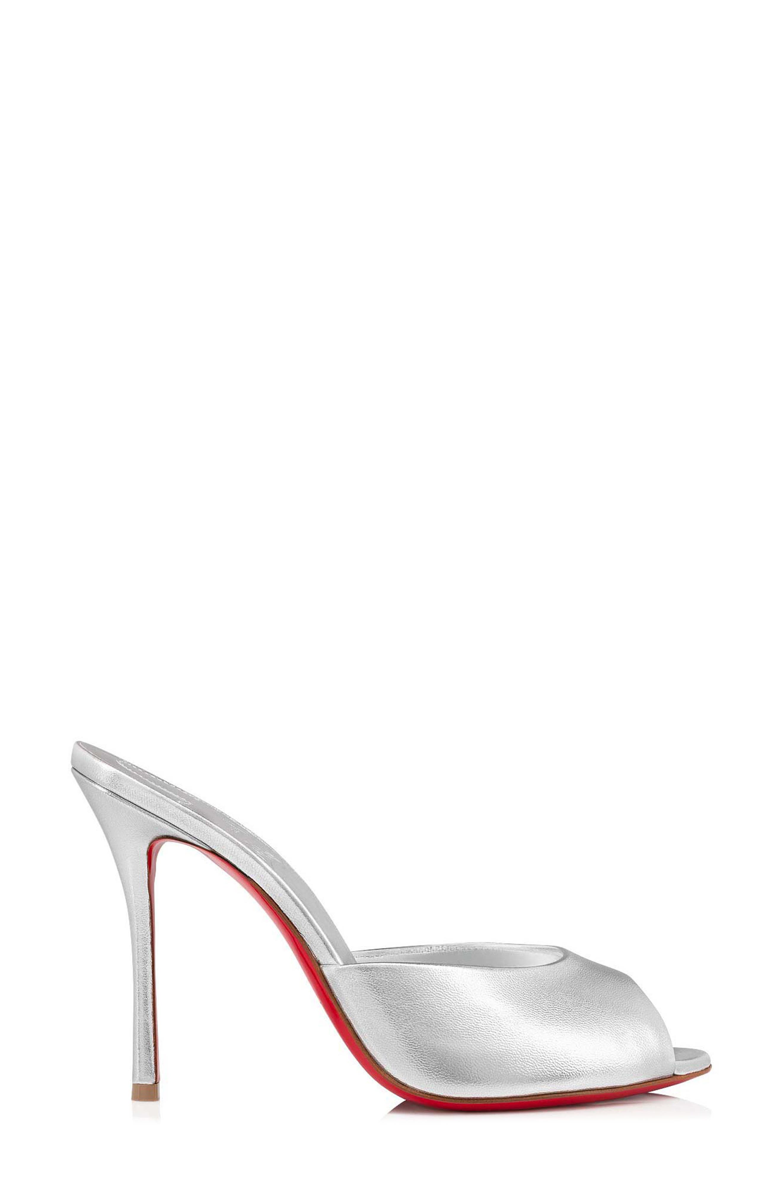 Christian Louboutin Me Dolly Peep Toe Slide Sandal (Women) | Nordstrom