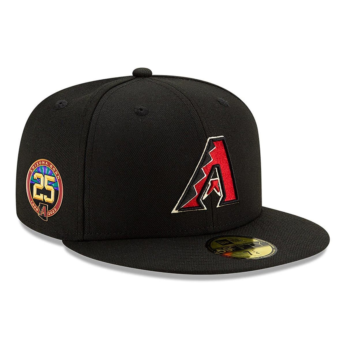 New Era Men's New Era Black Arizona Diamondbacks 25th Anniversary ...