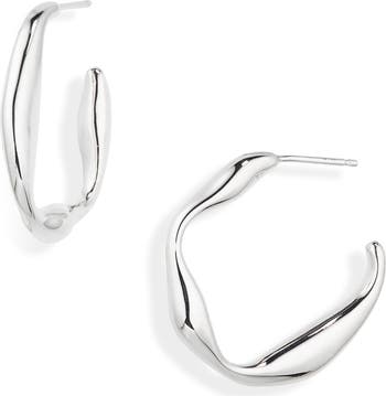 FARIS Onda Small Wavy Hoops | Nordstrom
