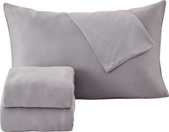 Woven & Weft Microfiber Interlock Sheet Set | Nordstromrack