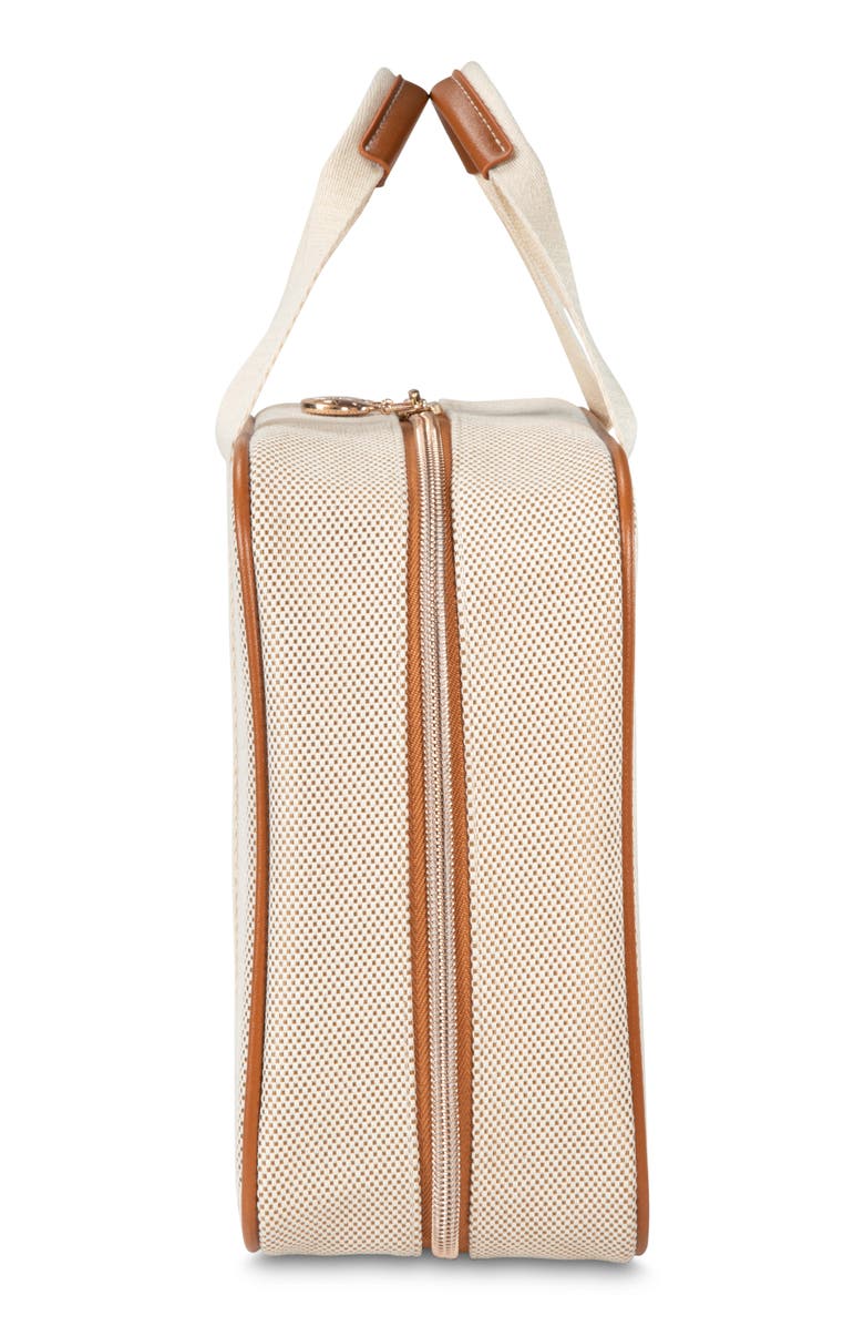 Stephanie Johnson Tropea Ivory Martha Large Briefcase Cosmetics Case ...