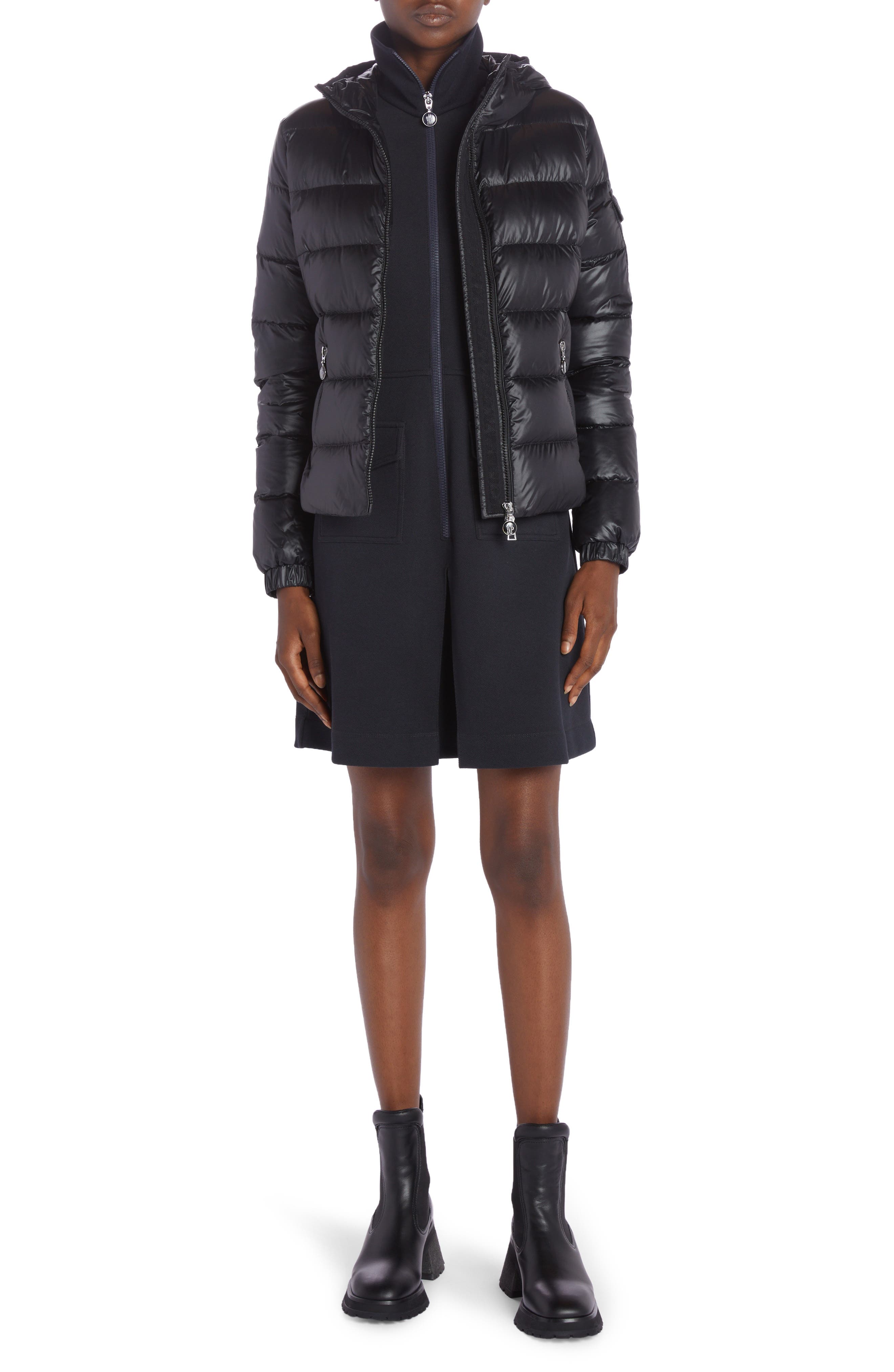 Moncler Gles Hooded Down Jacket | Nordstrom