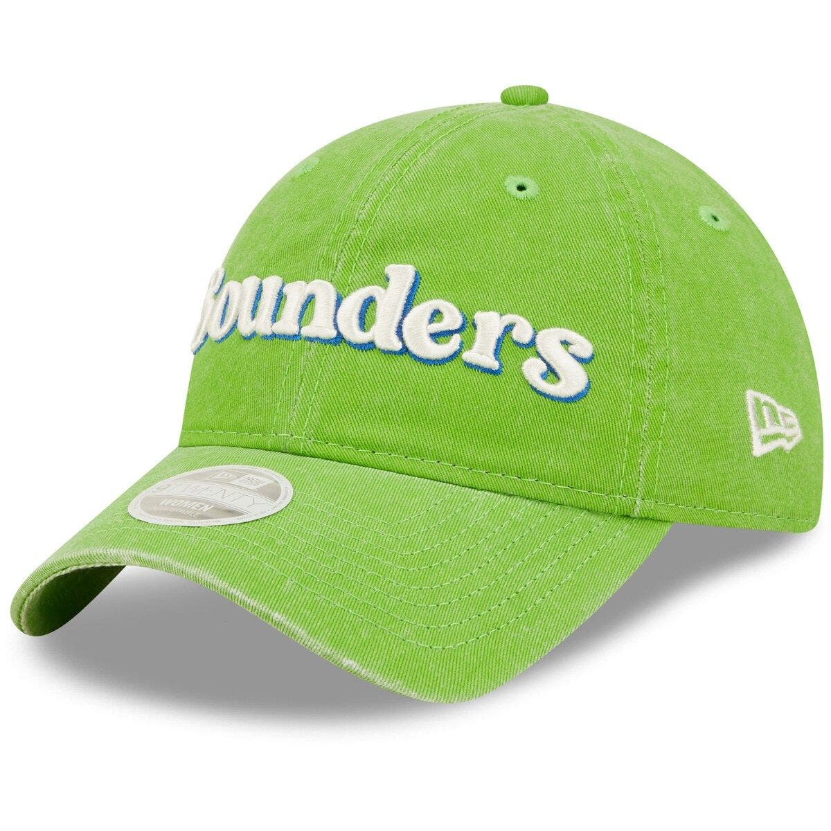 New Era Women's New Era Rave Green Seattle Sounders FC Announce 9TWENTY ...
