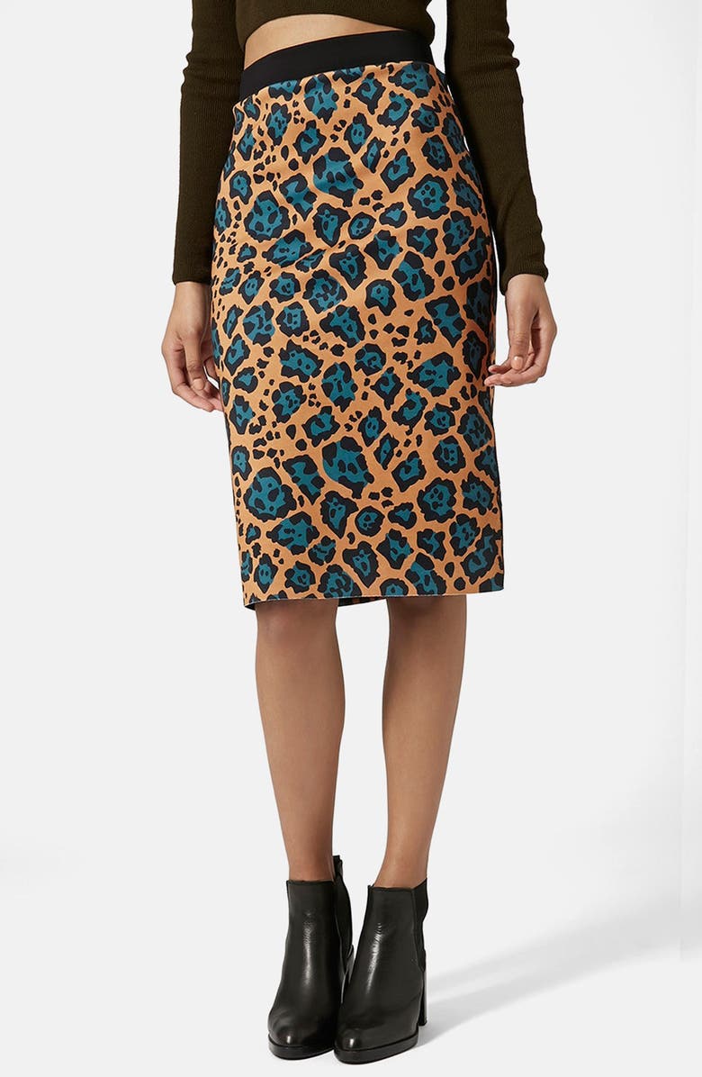 Topshop Leopard Print Tube Skirt Nordstrom