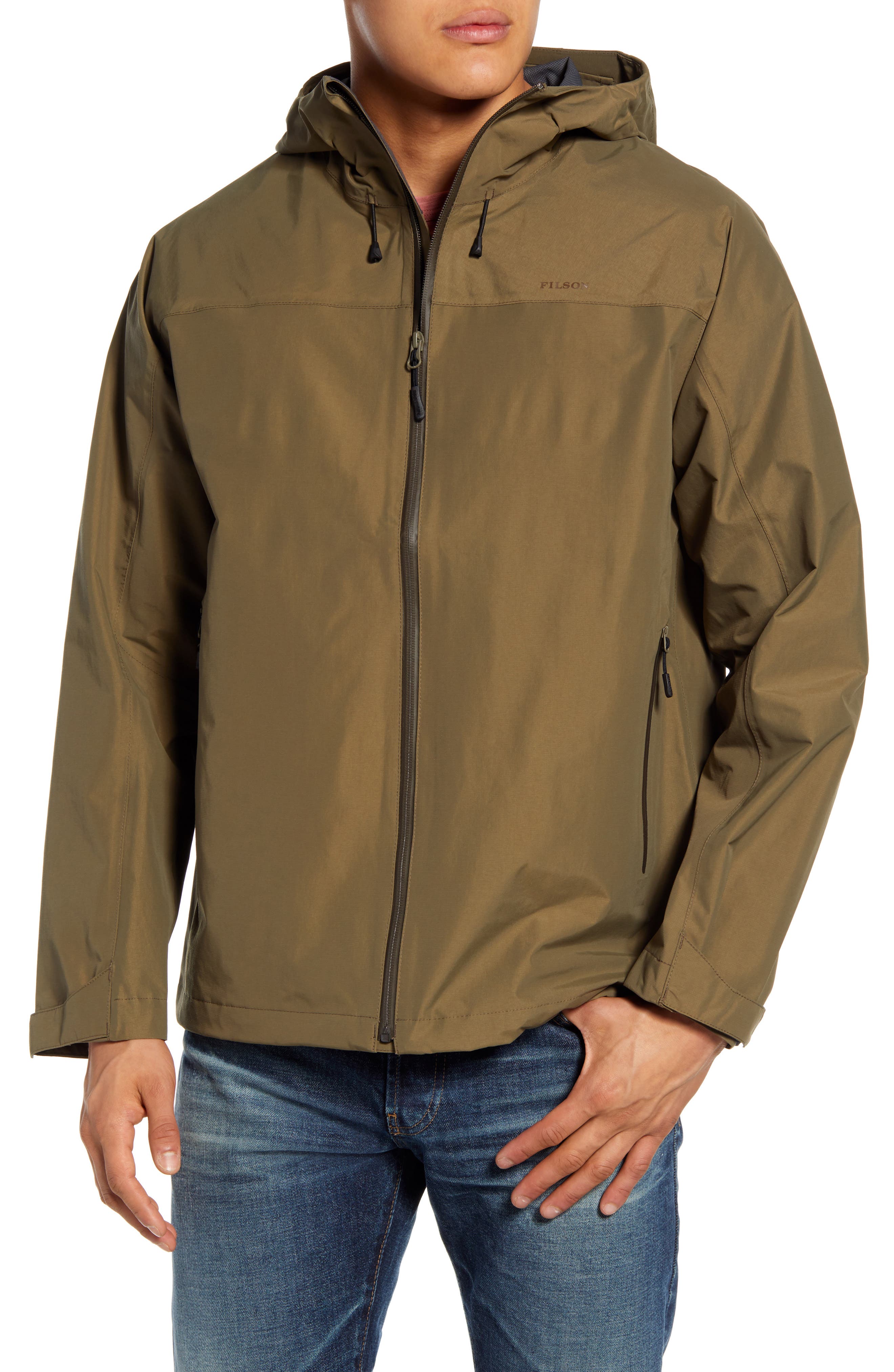 Filson Swiftwater Waterproof Hooded Rain Jacket | Nordstrom