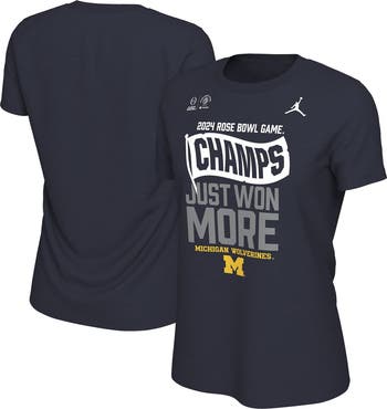 Jordan Brand Women's Jordan Brand Navy Michigan Wolverines College Football Playoff 2024 Rose ...