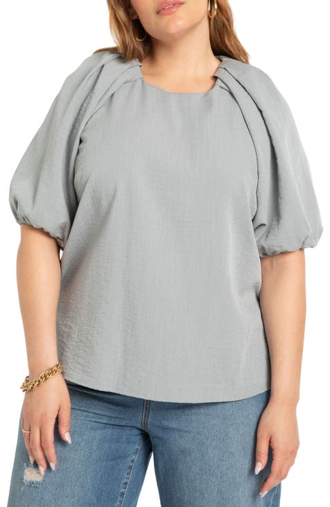 Puff Sleeve Plus Size Clothing For Women | Nordstrom