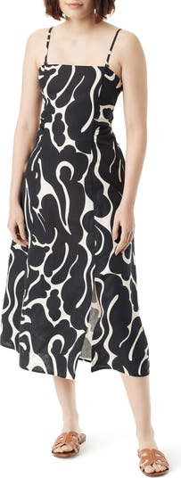 Sam Edelman Merisa Cutout Linen Blend Sundress Nordstrom