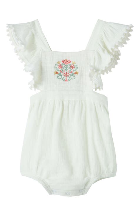 Baby Girl Rompers & Onesies | Nordstrom