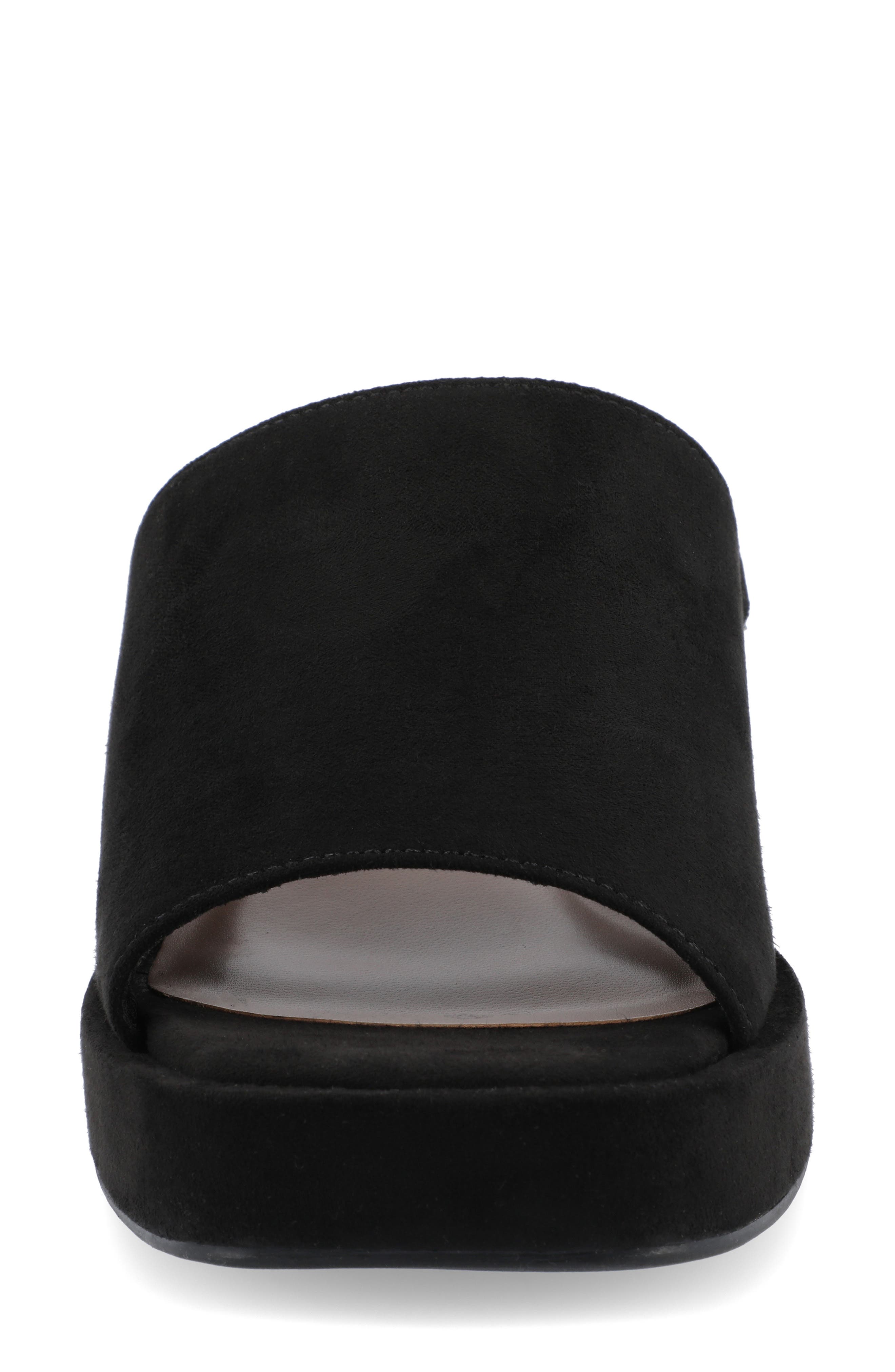 Journee Collection Bessa Block Heel Slide Sandal (Women) | Nordstromrack