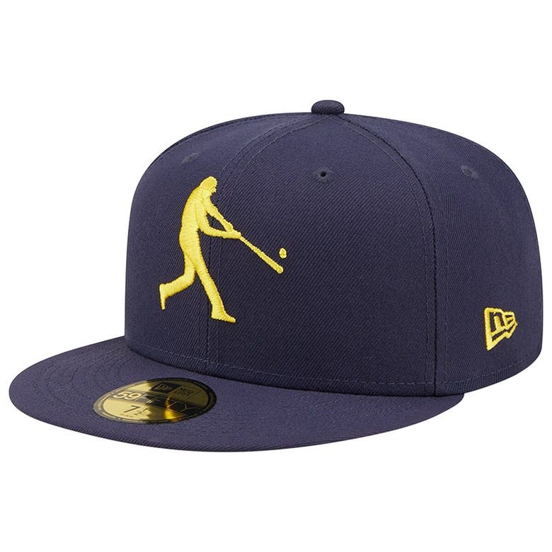 New Era Navy Jacksonville Jumbo Shrimp Theme Night 59fifty Fitted Hat ...