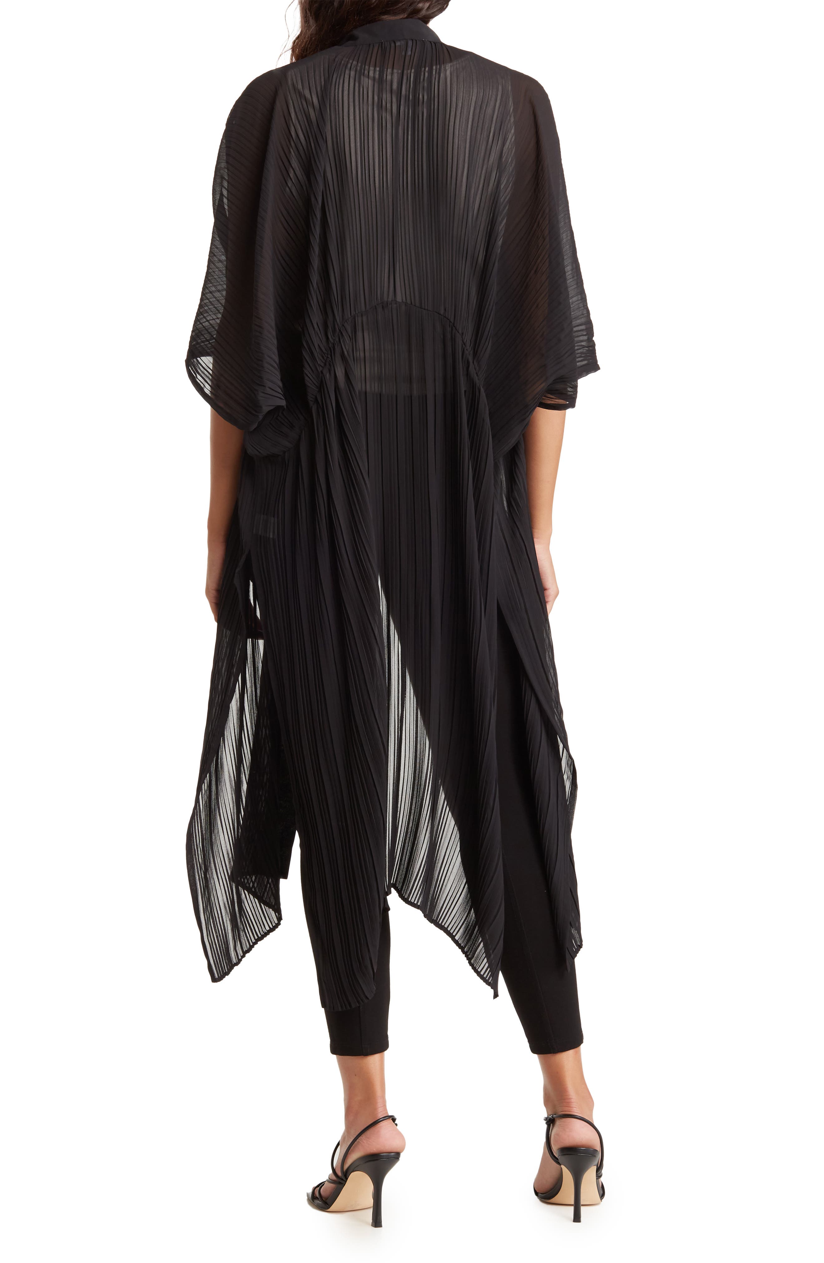 DR2 by Daniel Rainn Pleated Sharkbite Hem Duster | Nordstromrack