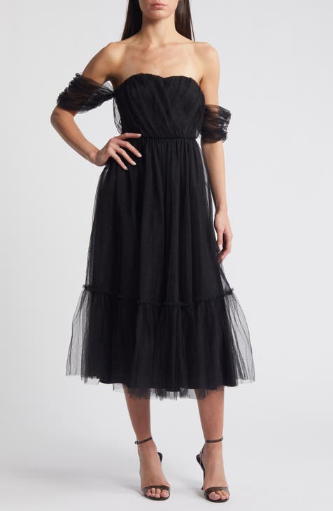 Women's Off the Shoulder Midi Dresses | Nordstrom