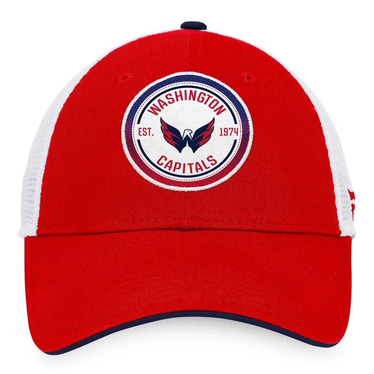 FANATICS Men's Fanatics Branded Red/White Washington Capitals Iconic ...