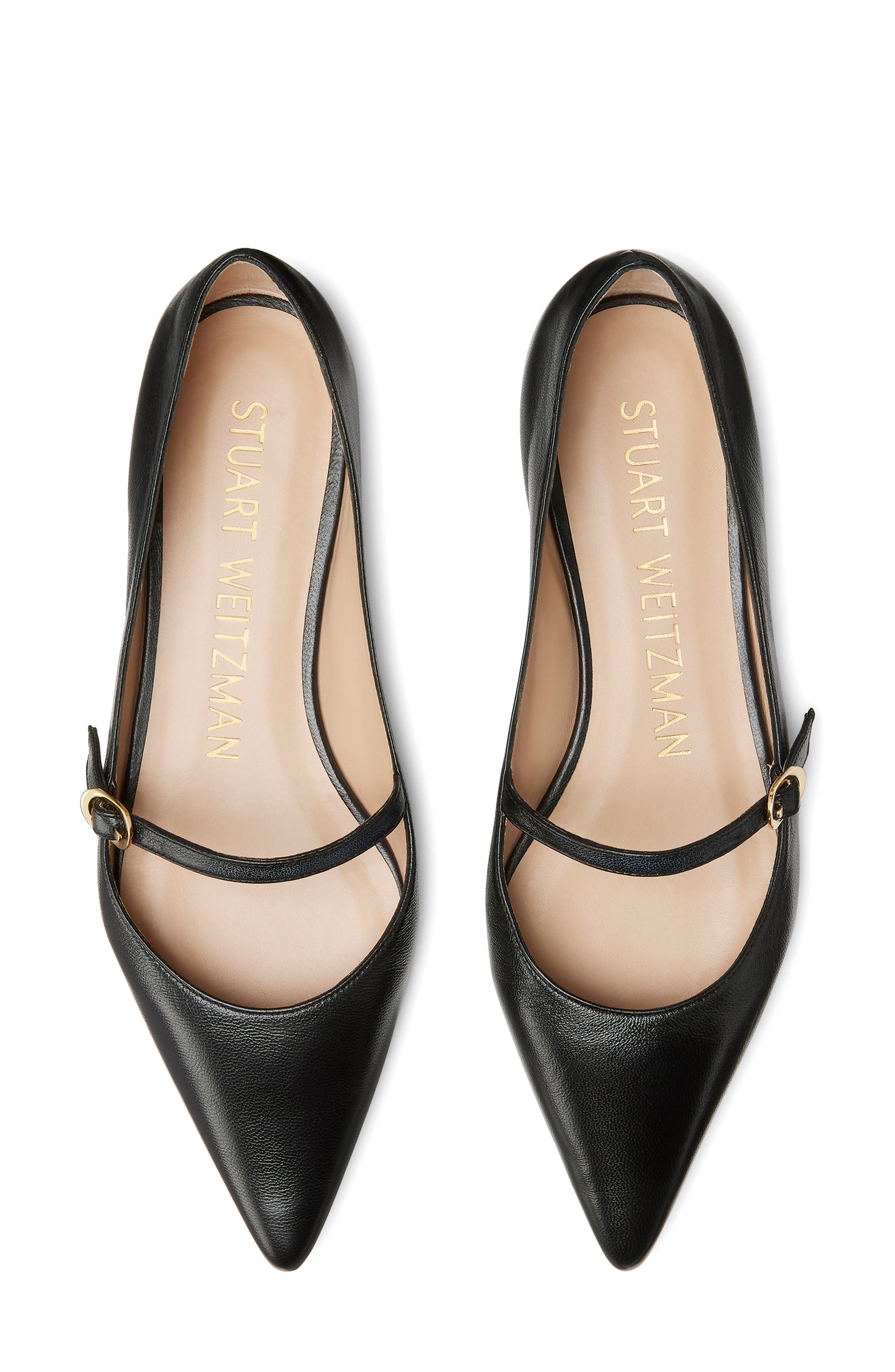 Stuart Weitzman Emilia Mary Jane Flat (Women) | Nordstrom