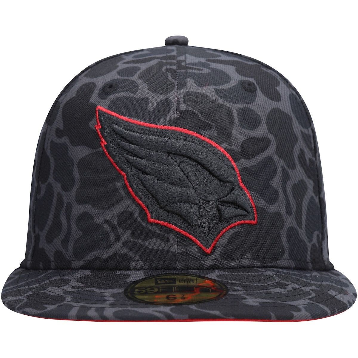 New Era Men's New Era Black Arizona Cardinals Amoeba Camo 59FIFTY ...