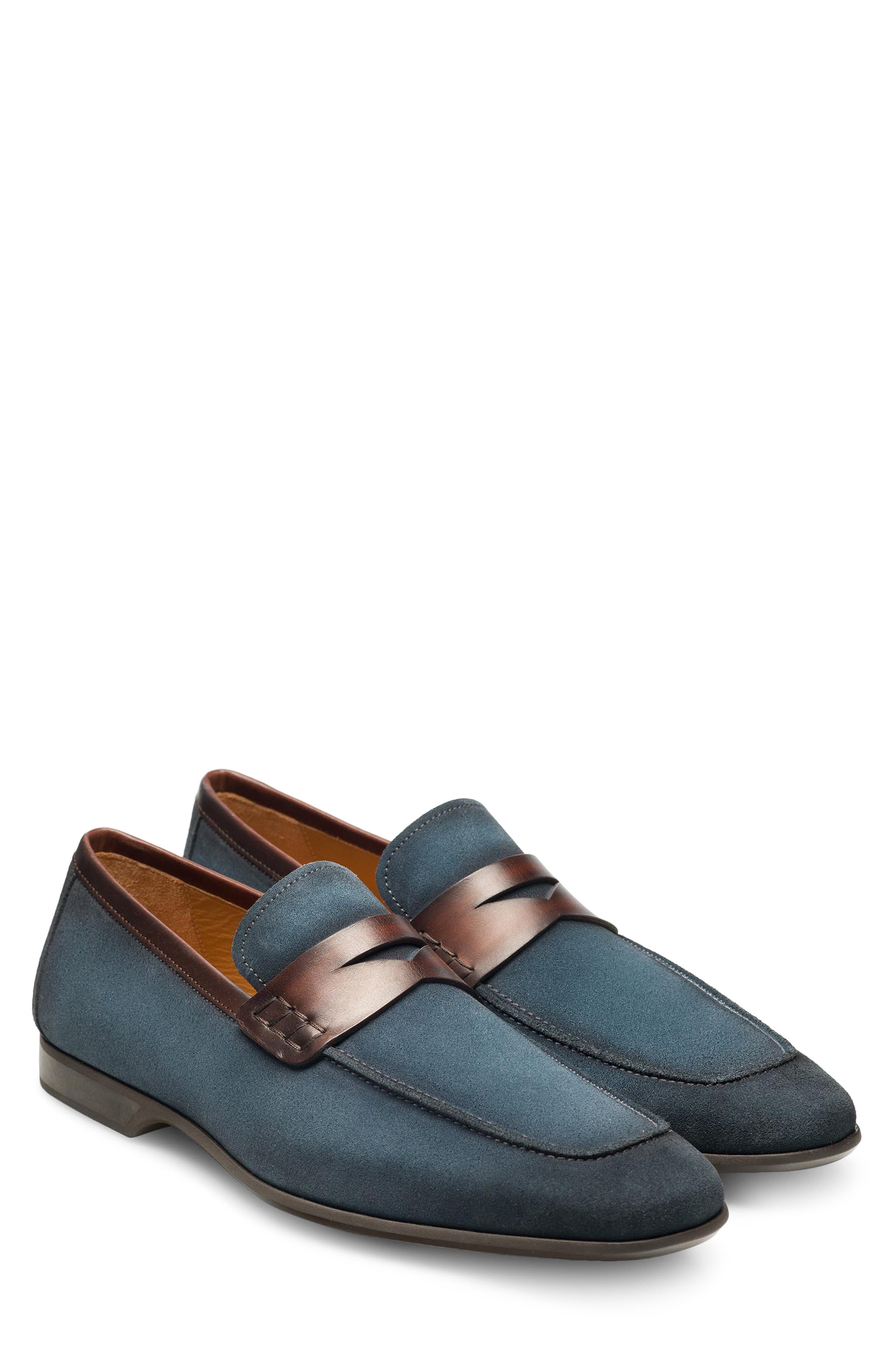 Magnanni Ramiro III Moc Toe Penny Loafer (Men) | Nordstrom